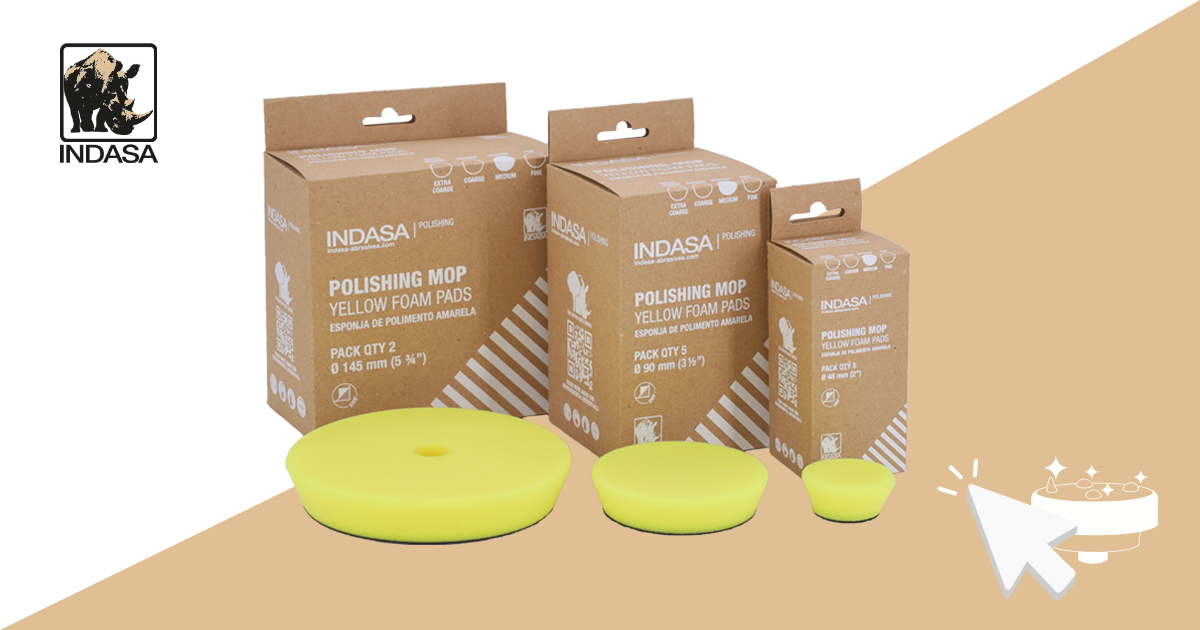 BOINA DE POLIMENTO AMARELA