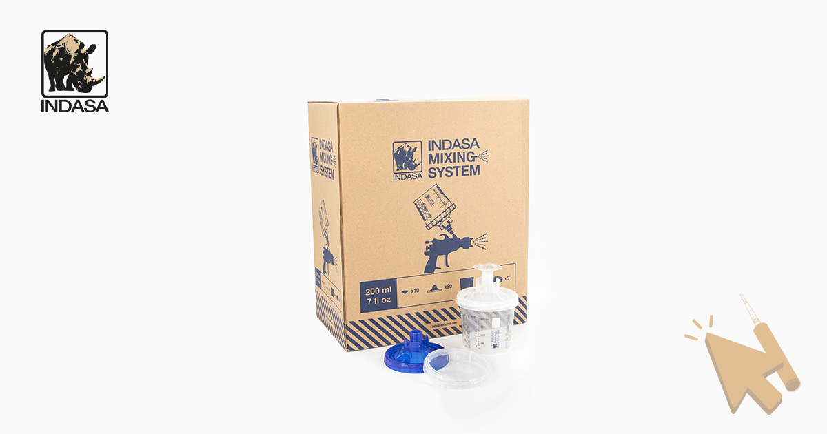 INDASA MIXING SYSTEM KIT 200 ml