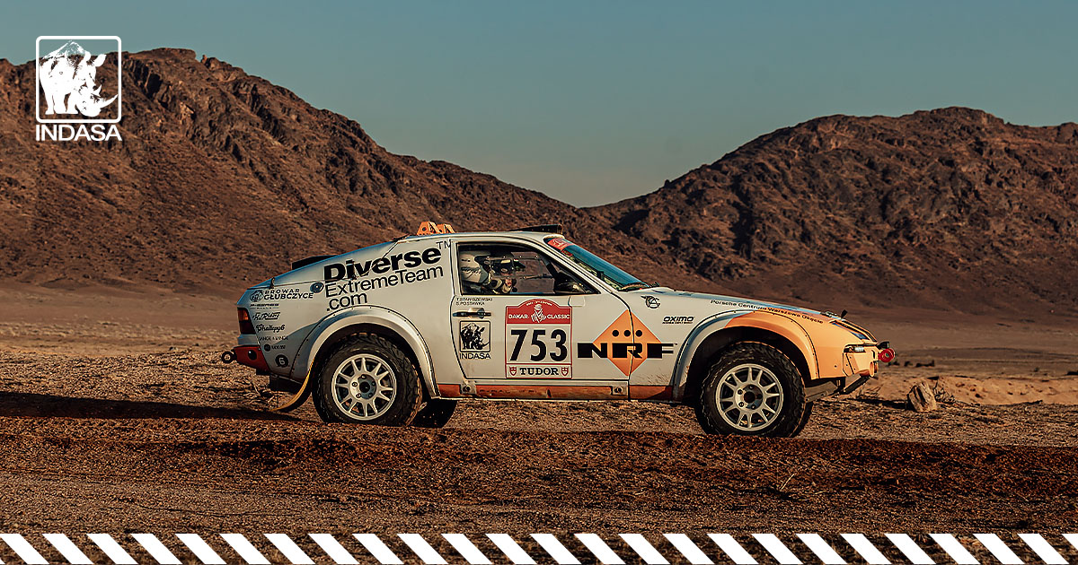 INDASA Supports NRF DEXT P-Rally Team in Dakar Classic Rally 2025