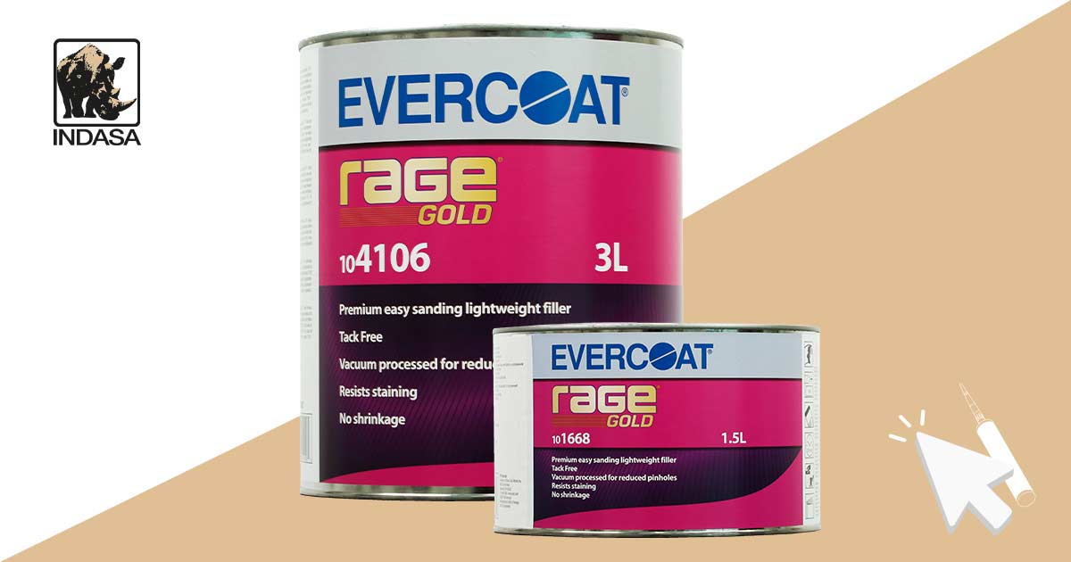 EVERCOAT RAGE GOLD