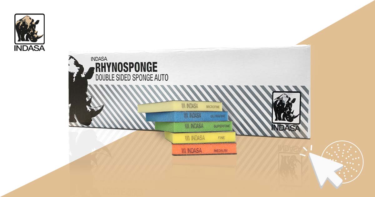 RHYNO DOUBLE SIDED SPONGE AUTO