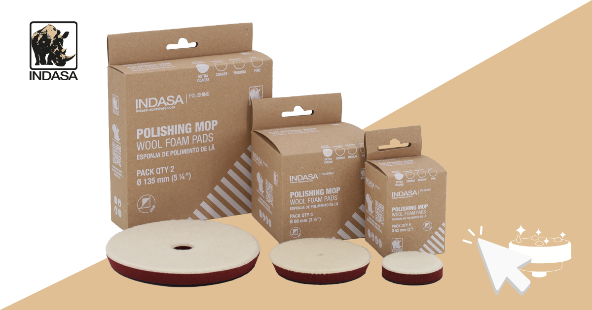 POLISHING MOP WOOL PAD